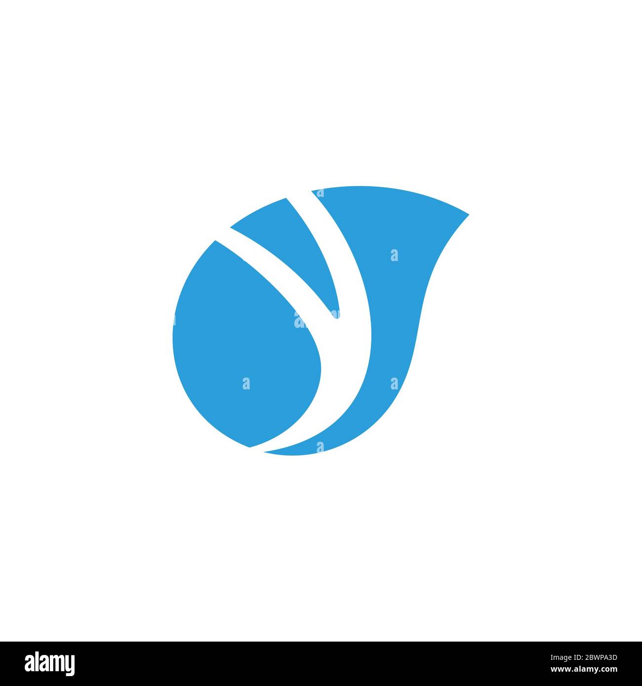 abstract letter y drop water geometric design symbol logo vector Stock ...