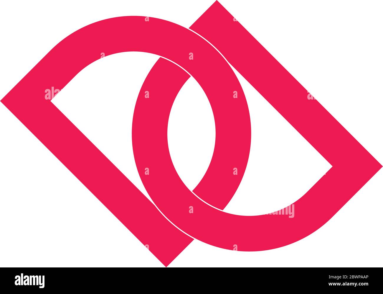 letter dd linked monogram overlapping logo vector Stock Vector Image ...