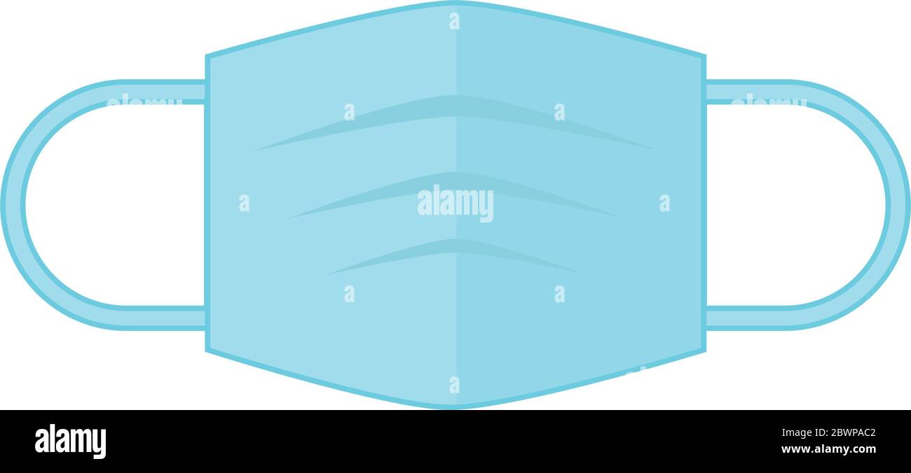 Isolated medical blue mask vector design Stock Vector Image & Art - Alamy