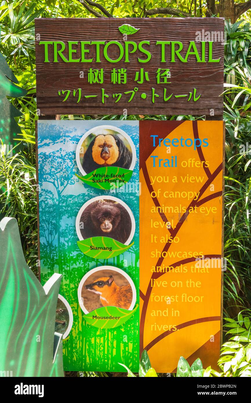 Zoo interpretive sign hi-res stock photography and images - Alamy