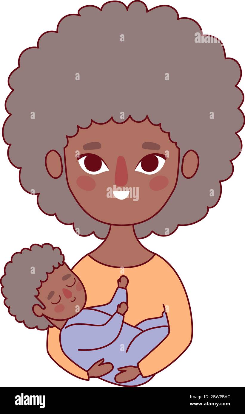 Mother with baby vector design Stock Vector Image & Art - Alamy