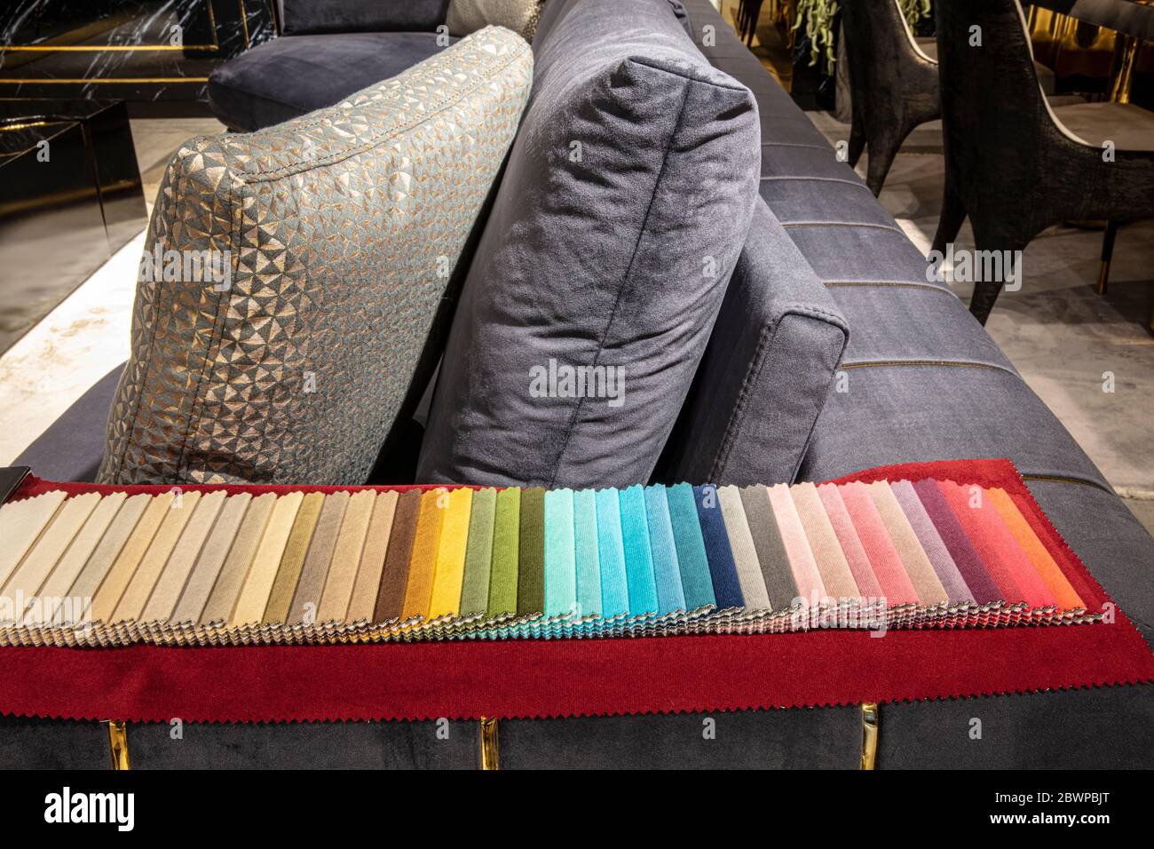 Sofa color chart. Adjustable sofa fabric solid color chart. Different ...