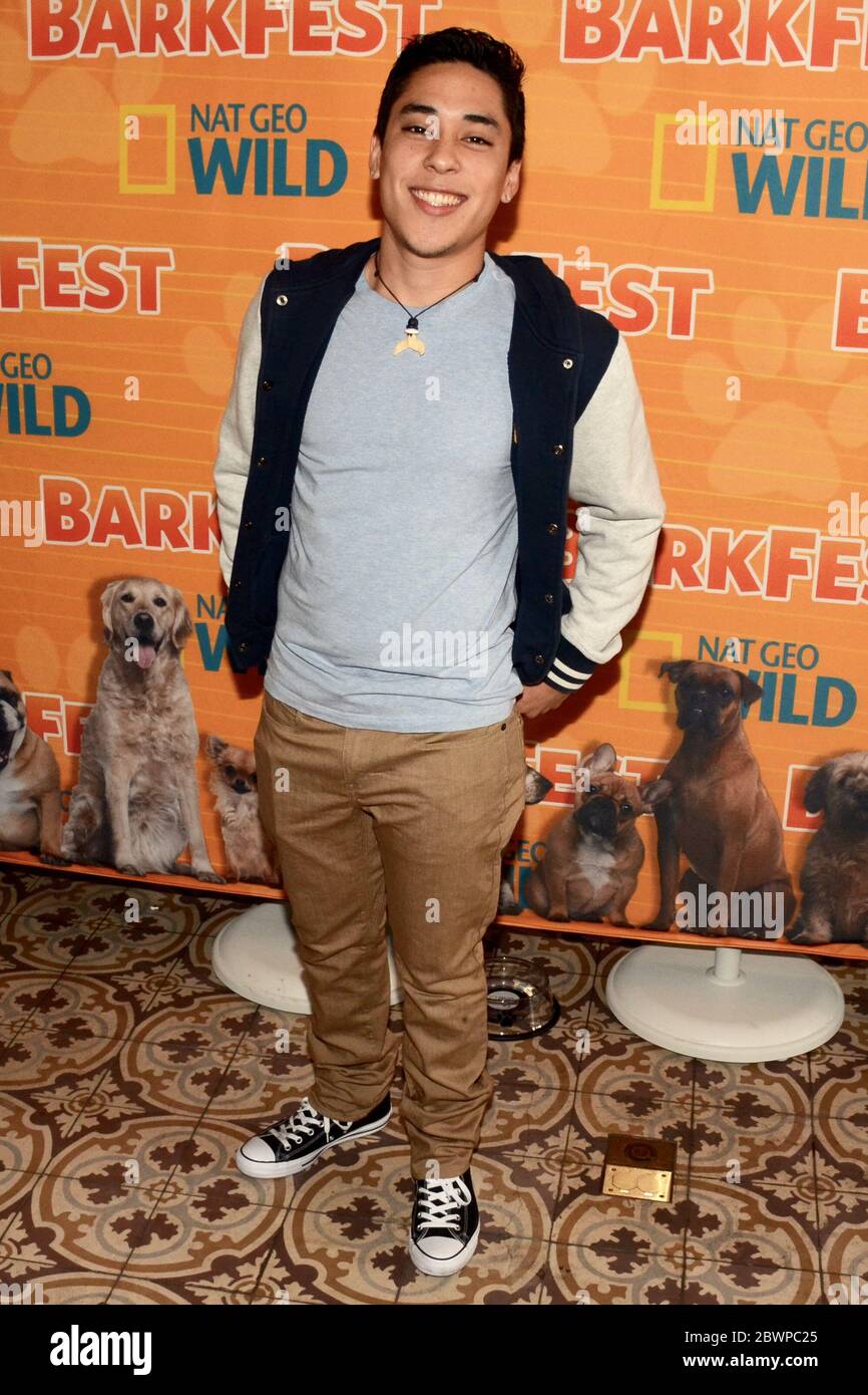April 9, 2016, West Hollywood, California, USA: Andre Millan of Pet Talk attends Nat Geo WILD ...