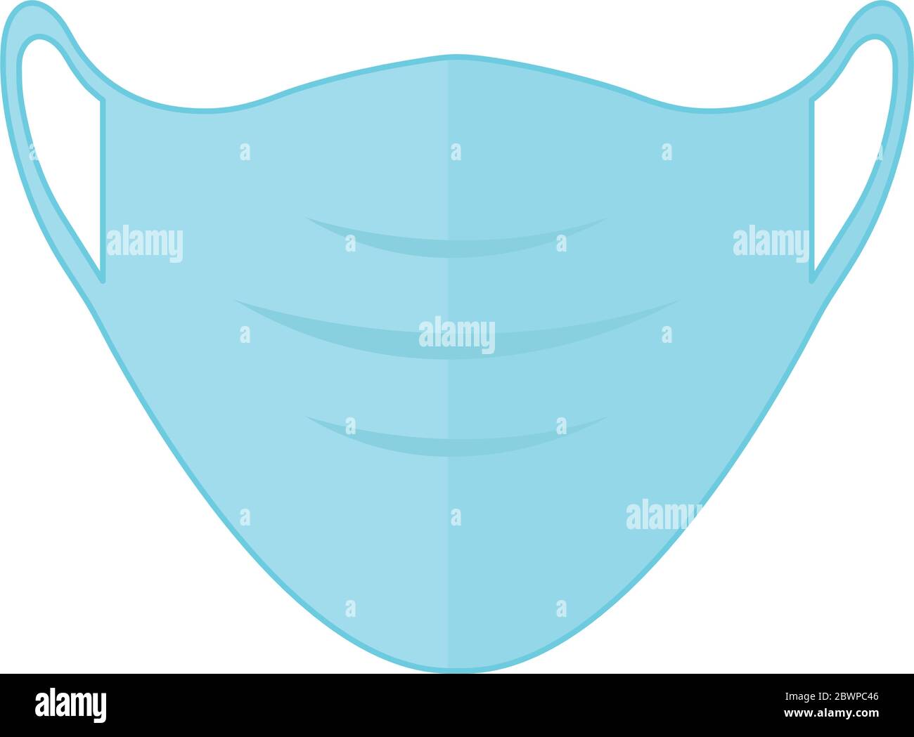Isolated medical blue mask vector design Stock Vector Image & Art - Alamy