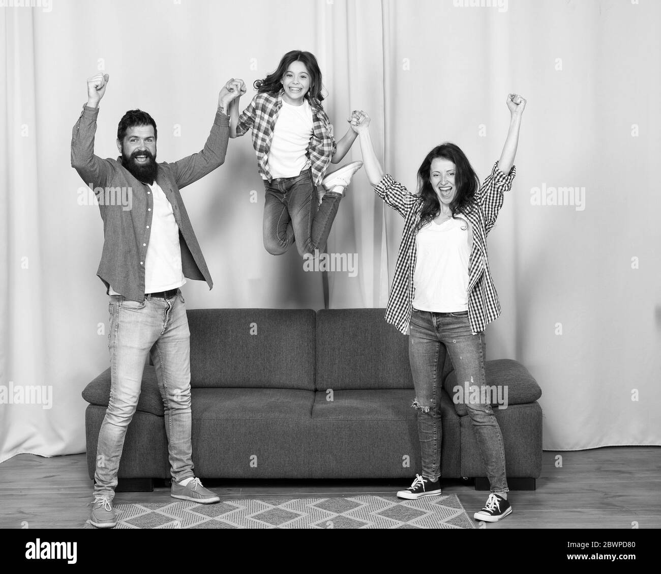 Move happiness Black and White Stock Photos & Images - Alamy