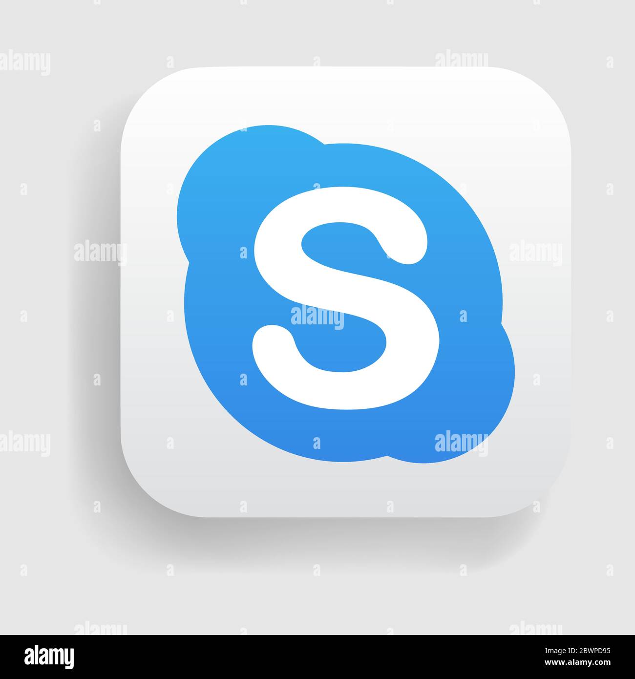 Skype logo hi-res stock photography and images - Alamy
