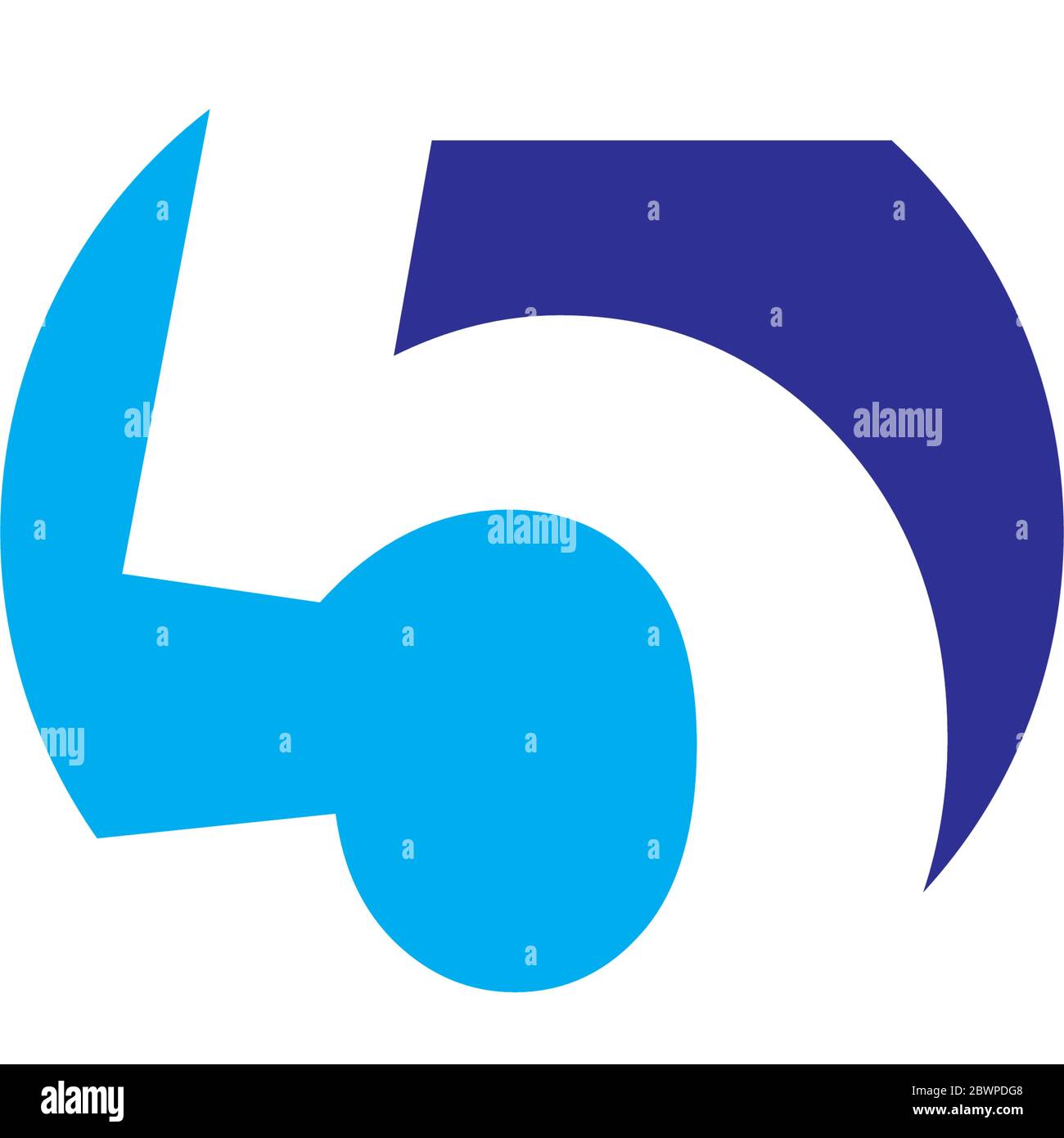 simple logo design concept with number five Stock Vector Image & Art ...