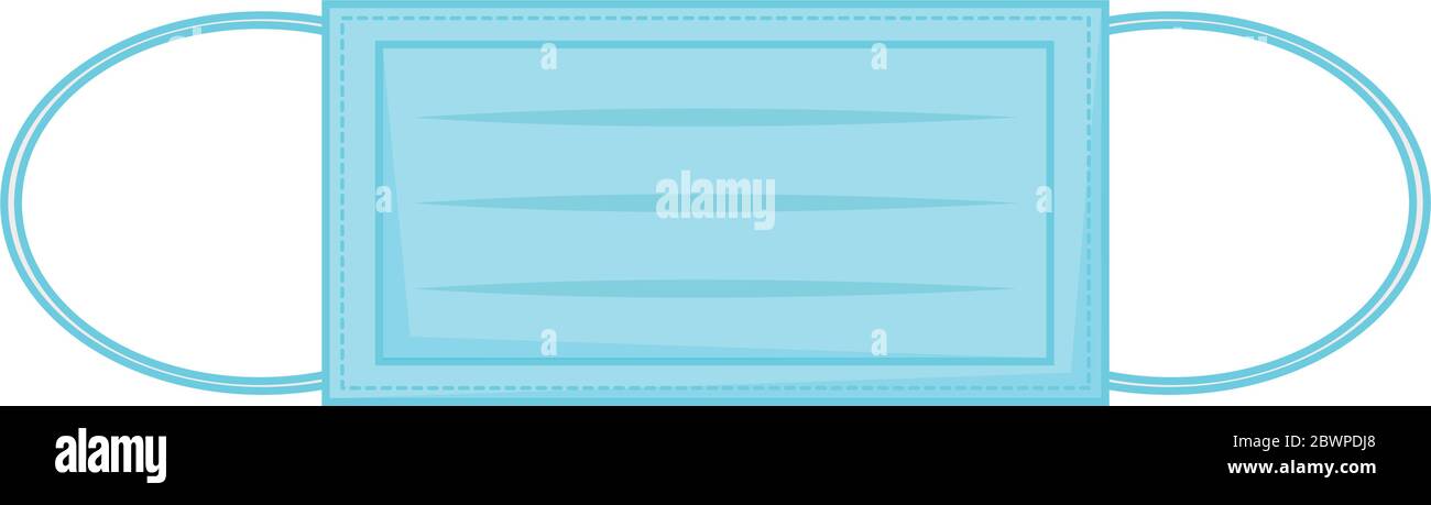 Isolated medical blue mask vector design Stock Vector Image & Art - Alamy