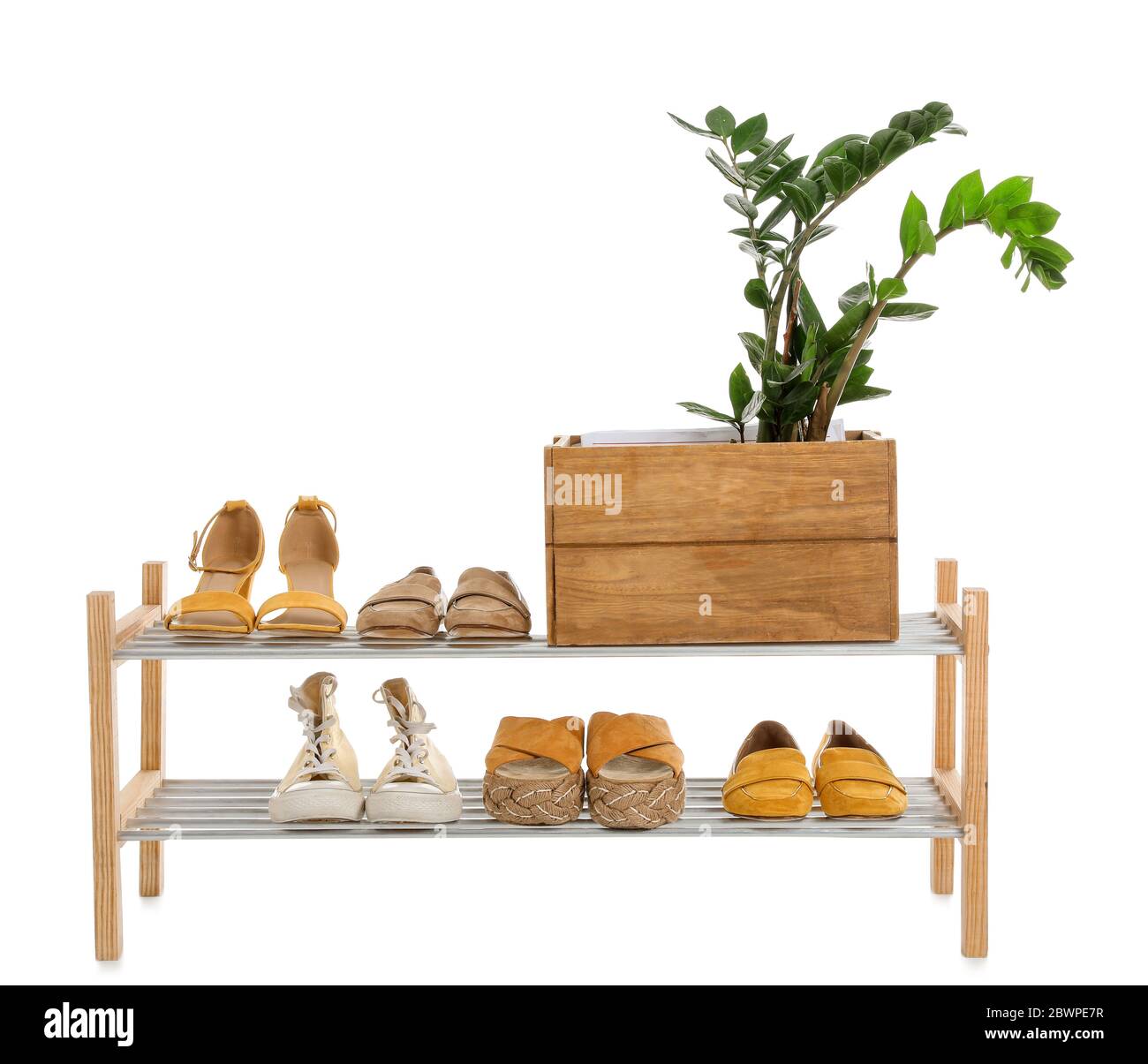 Shoes shelves Cut Out Stock Images & Pictures - Alamy