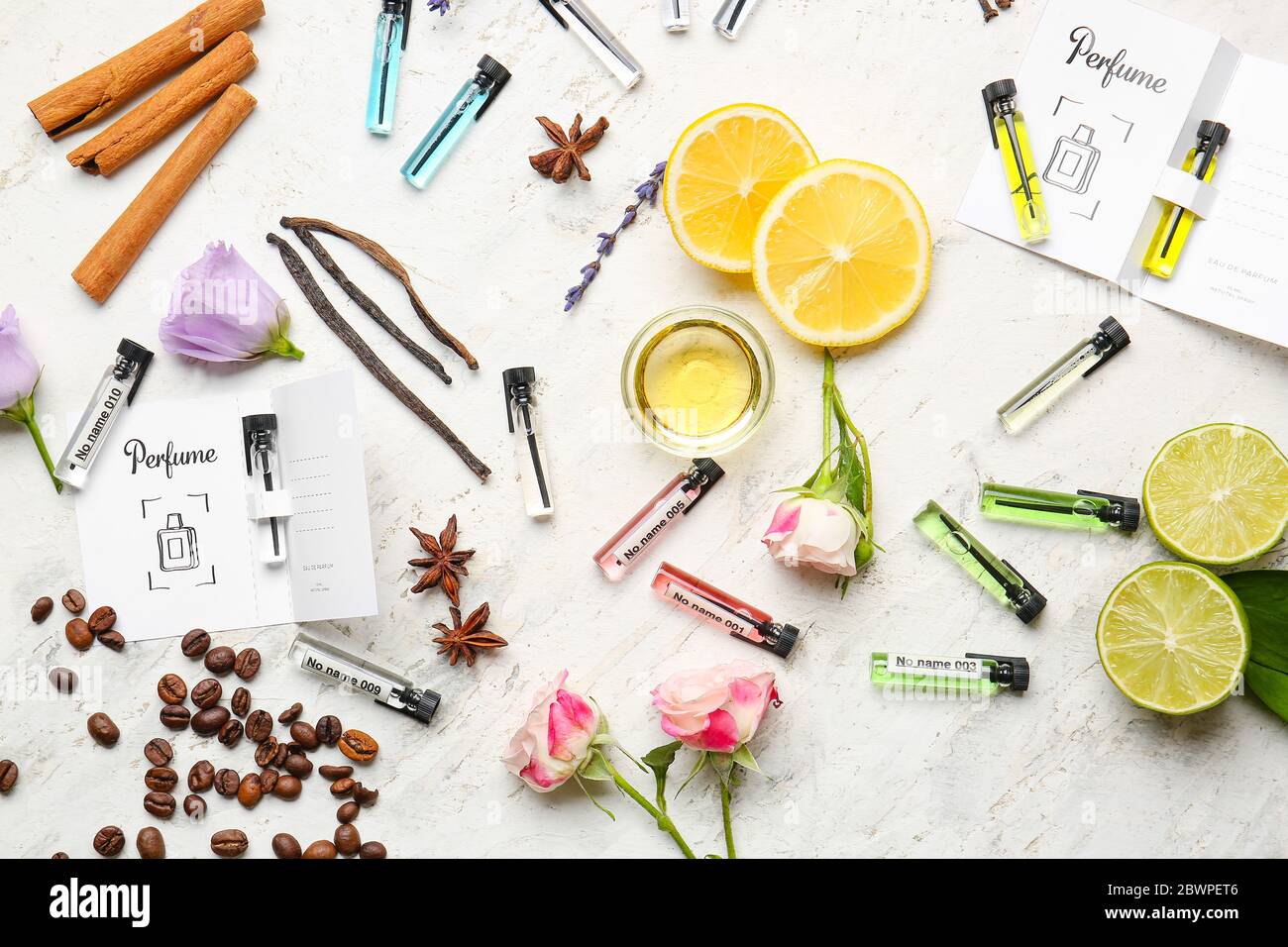 Scent samples hi-res stock photography and images - Alamy