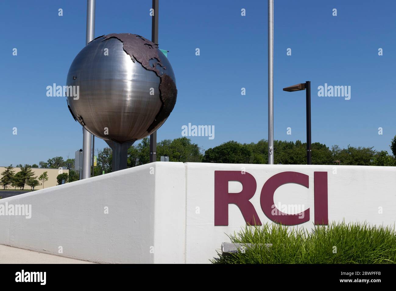 Carmel - Circa June 2020: RCI headquarters. RCI is a timeshare company ...
