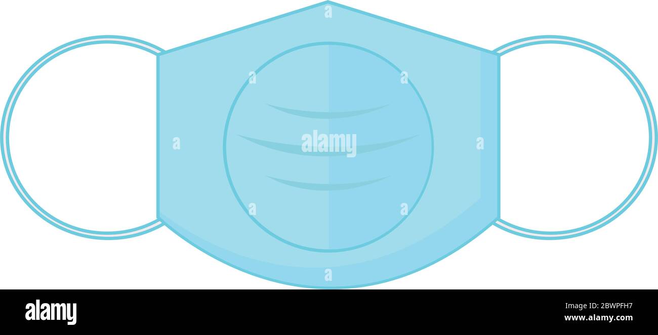 Isolated medical blue mask vector design Stock Vector Image & Art - Alamy