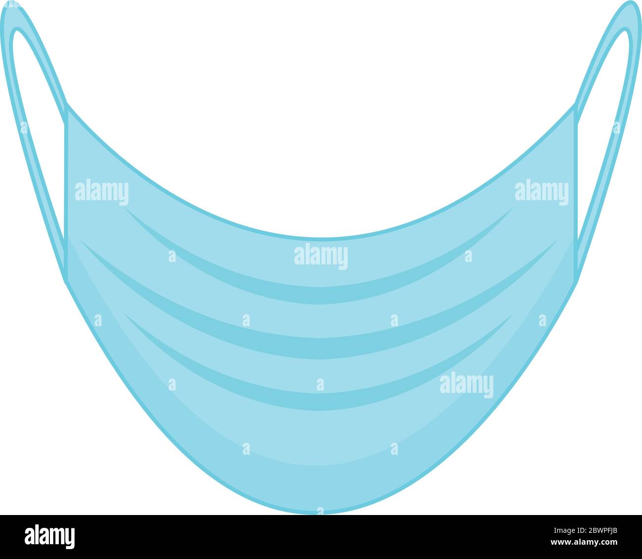Isolated medical blue mask vector design Stock Vector Image & Art - Alamy