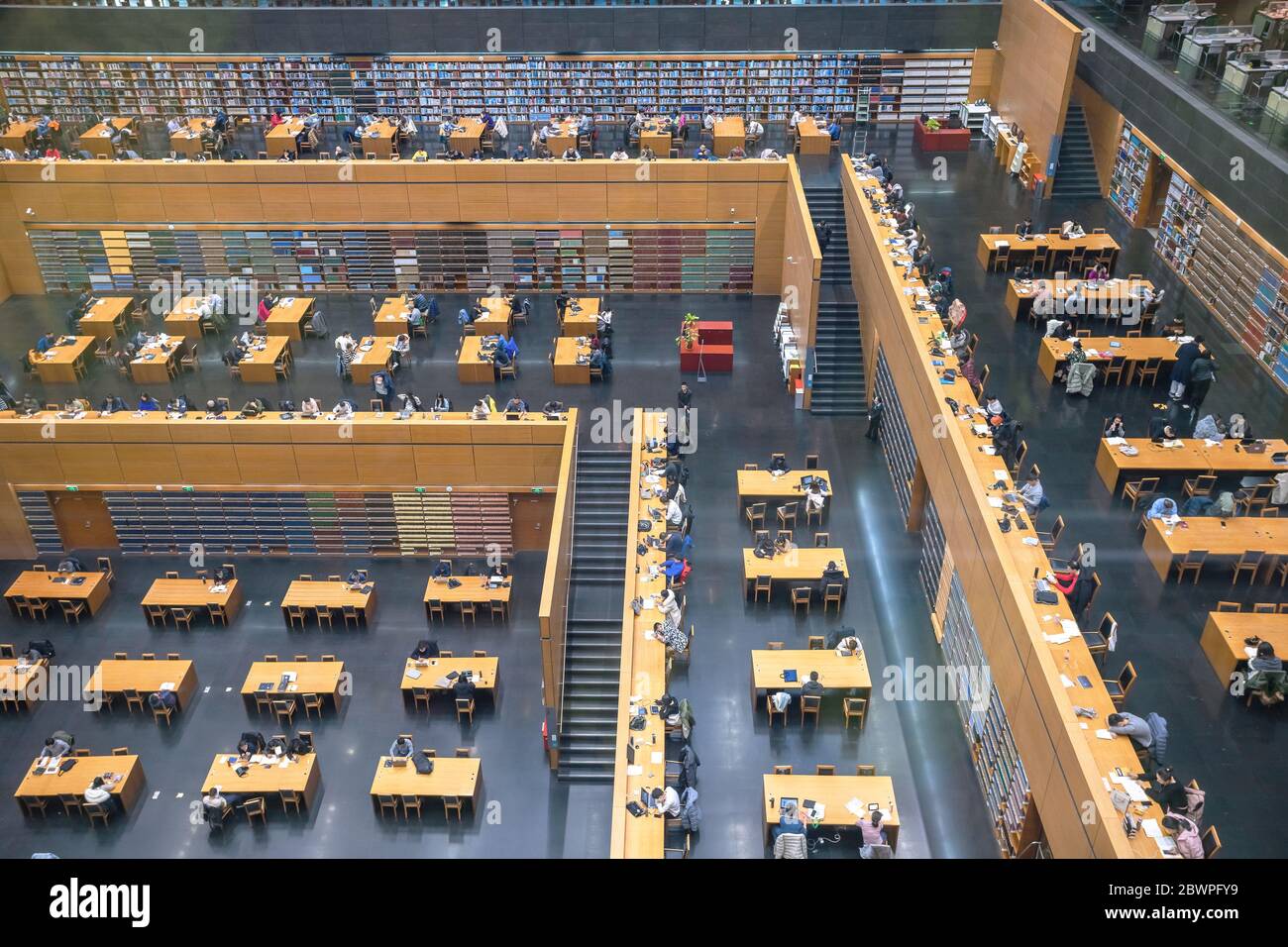 Beijing, China - Jan 10 2020: The National Library of China houses over ...