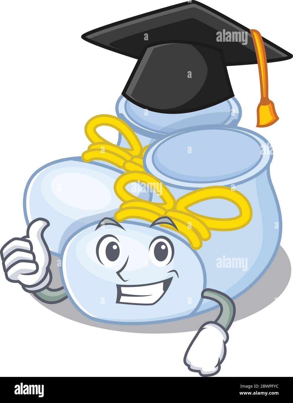 Cartoon boy graduate icon hi-res stock photography and images - Alamy