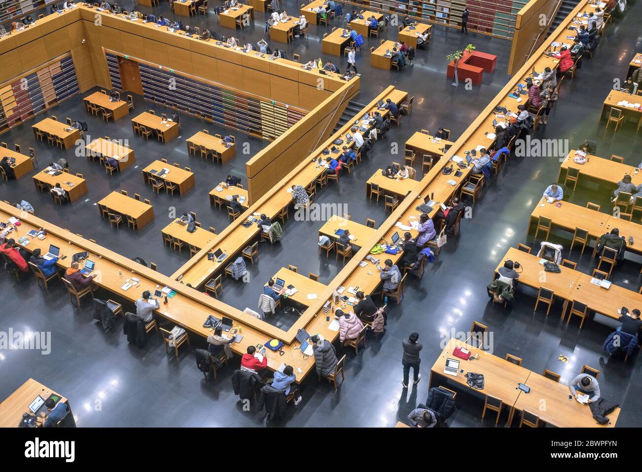 Beijing, China - Jan 10 2020: The National Library of China houses over ...