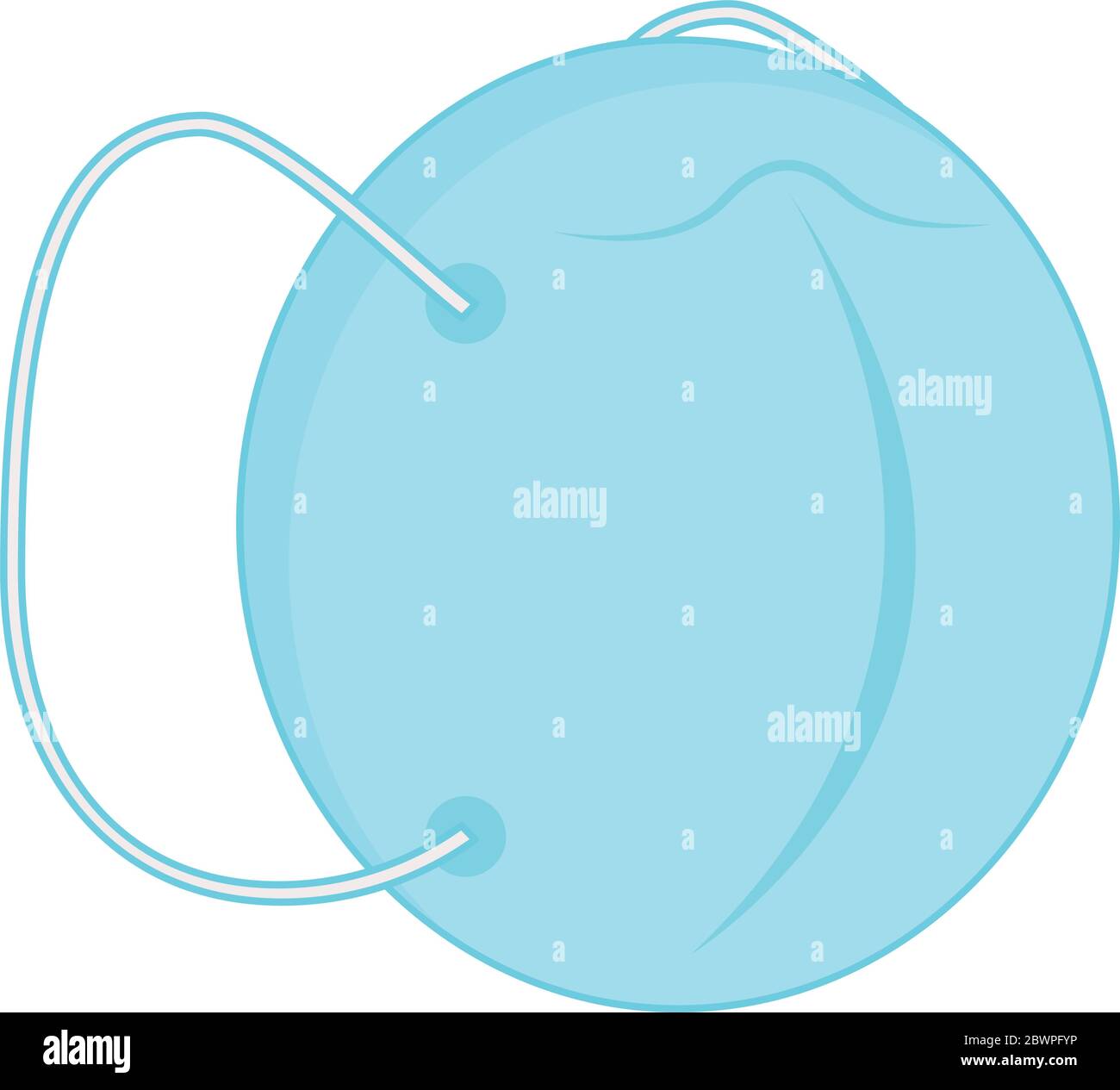 Isolated medical blue mask vector design Stock Vector Image & Art - Alamy