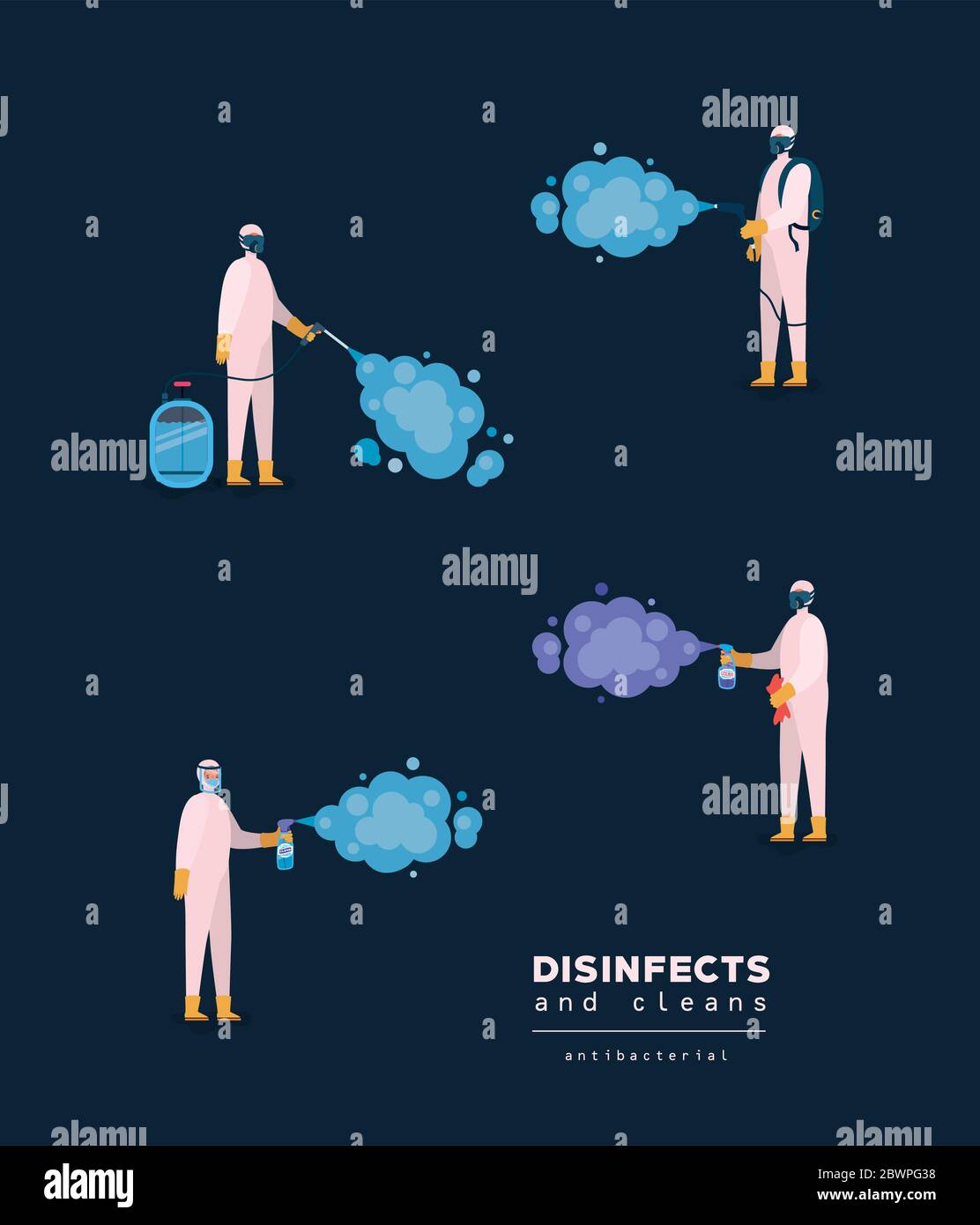 Men cleanup Stock Vector Images - Alamy