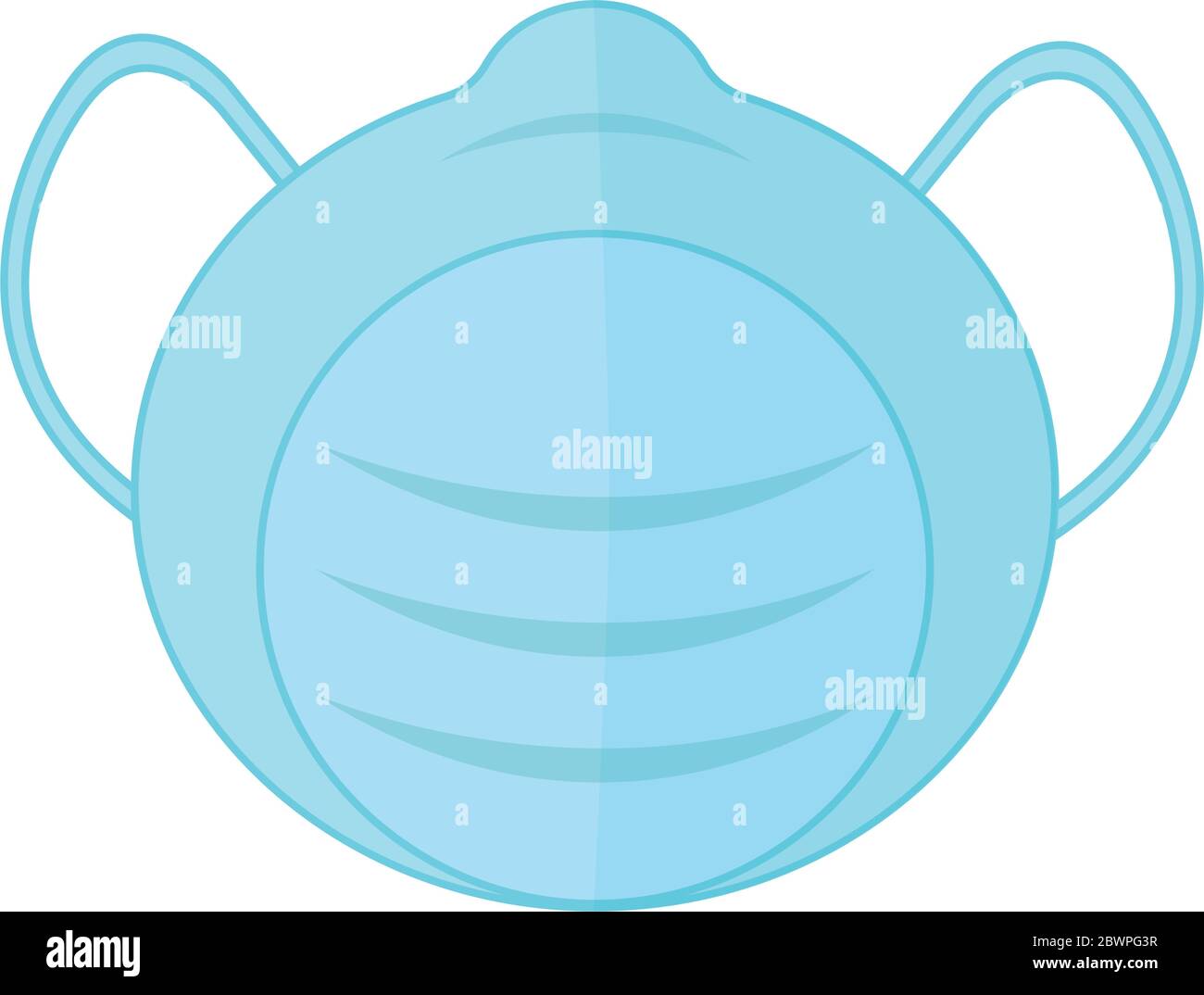 Isolated medical blue mask vector design Stock Vector Image & Art - Alamy