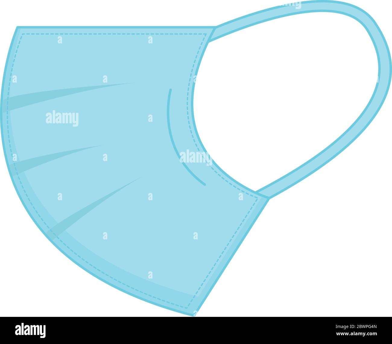 Isolated medical blue mask vector design Stock Vector Image & Art - Alamy
