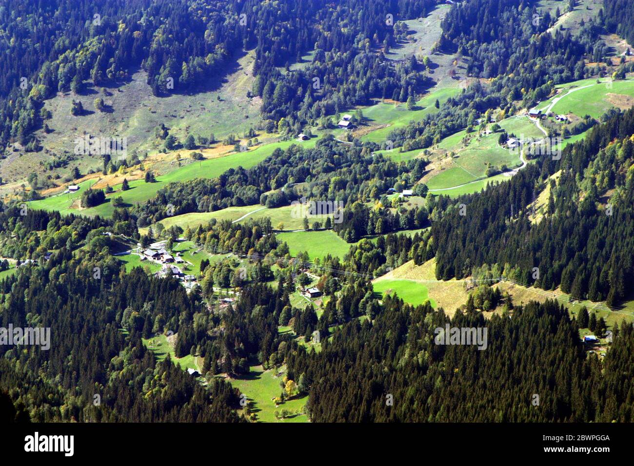 Beautiful nature in French Alps, France Stock Photo - Alamy