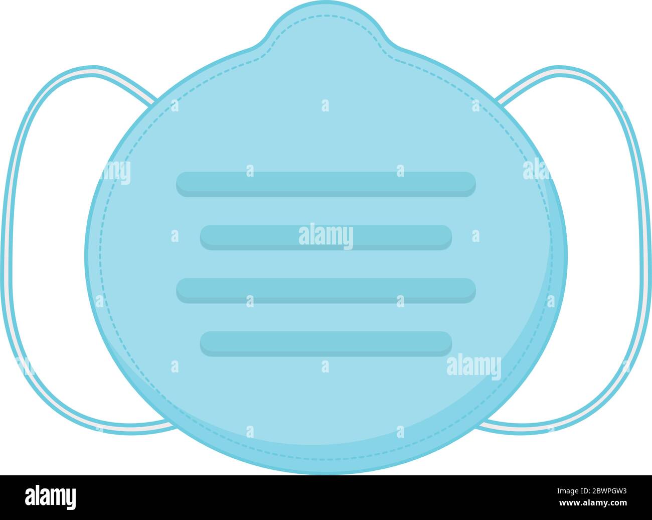 Isolated medical blue mask vector design Stock Vector Image & Art - Alamy