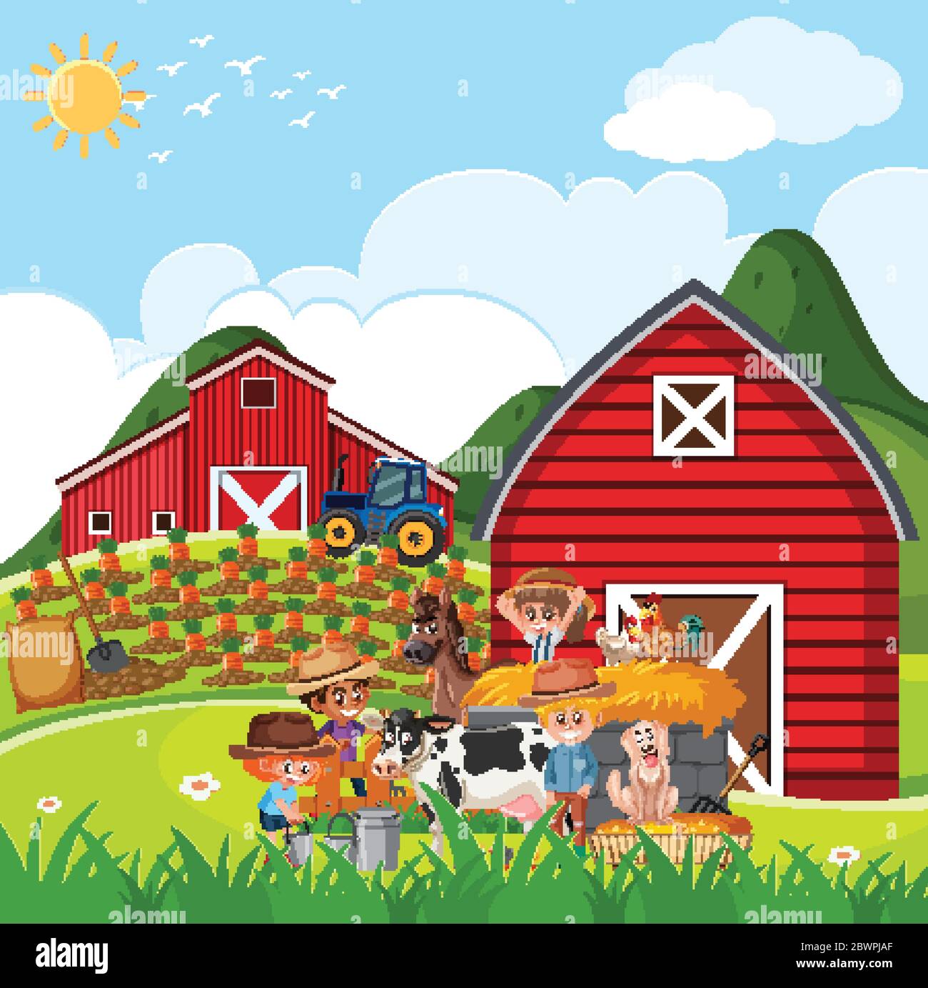 Farm Clipart For Kids