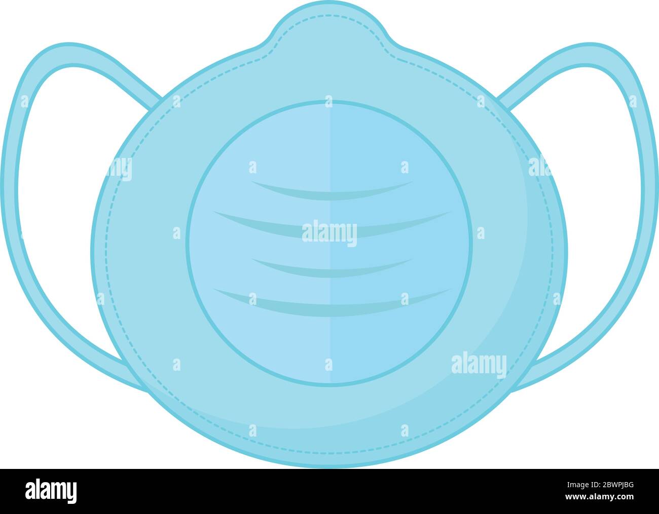 Isolated medical blue mask vector design Stock Vector Image & Art - Alamy