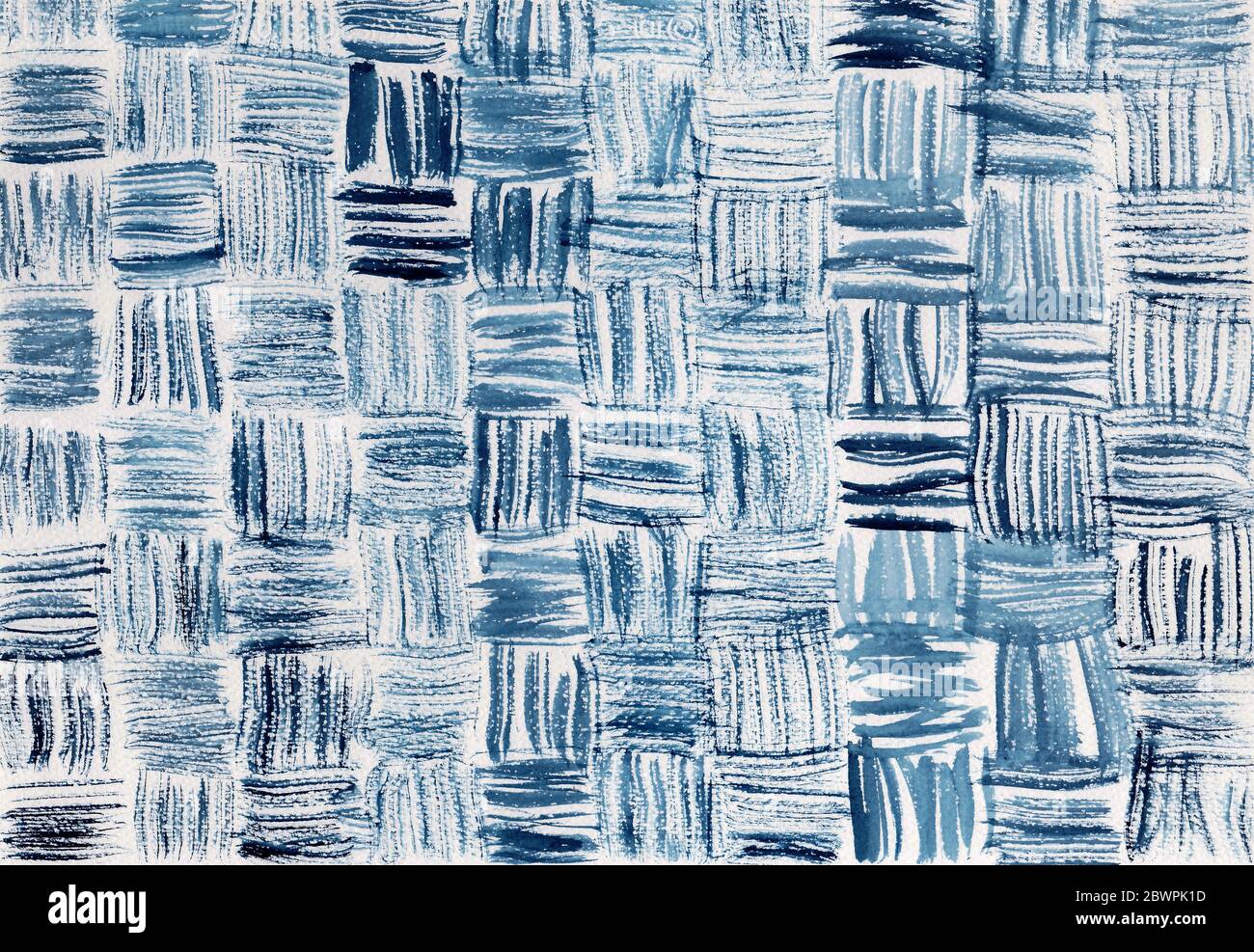 Blue brushstroke texture background. Abstract watercolor hand painting ...