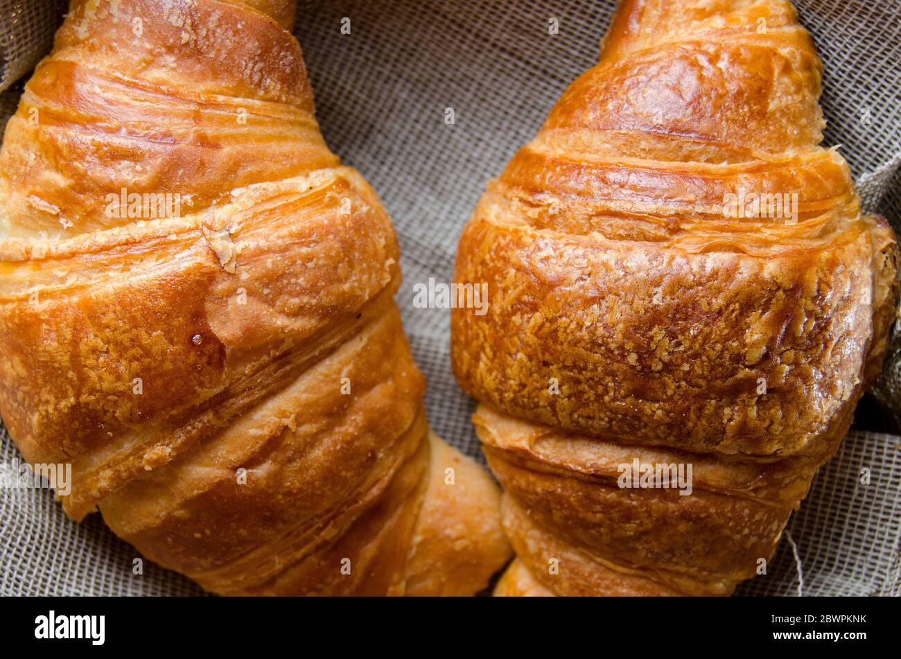 Classic croissant bread Stock Photo - Alamy