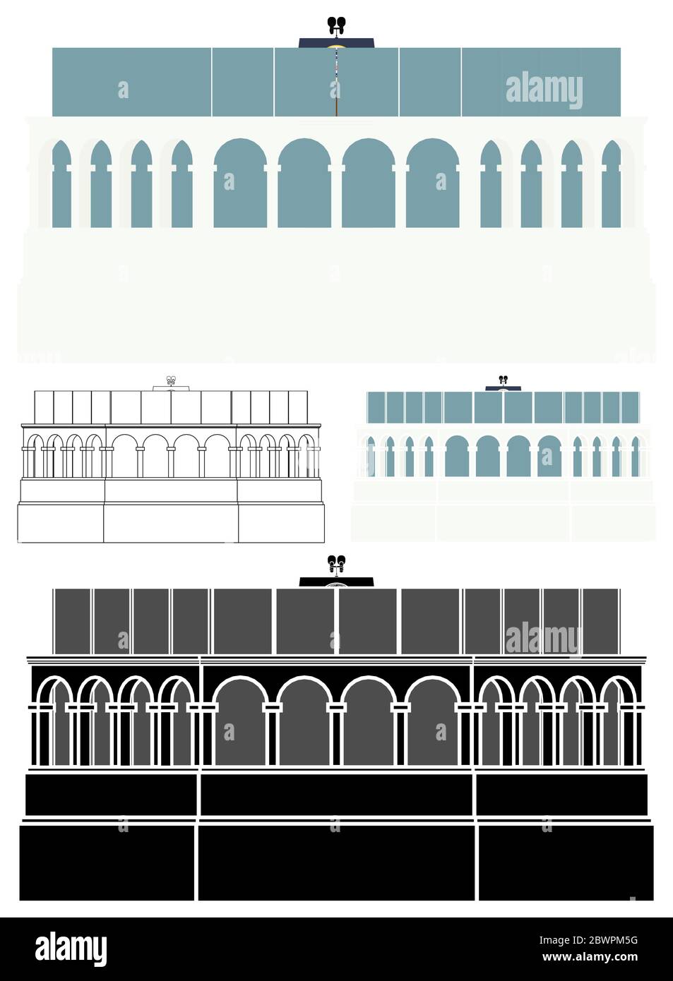 Presidential place Cut Out Stock Images & Pictures - Alamy