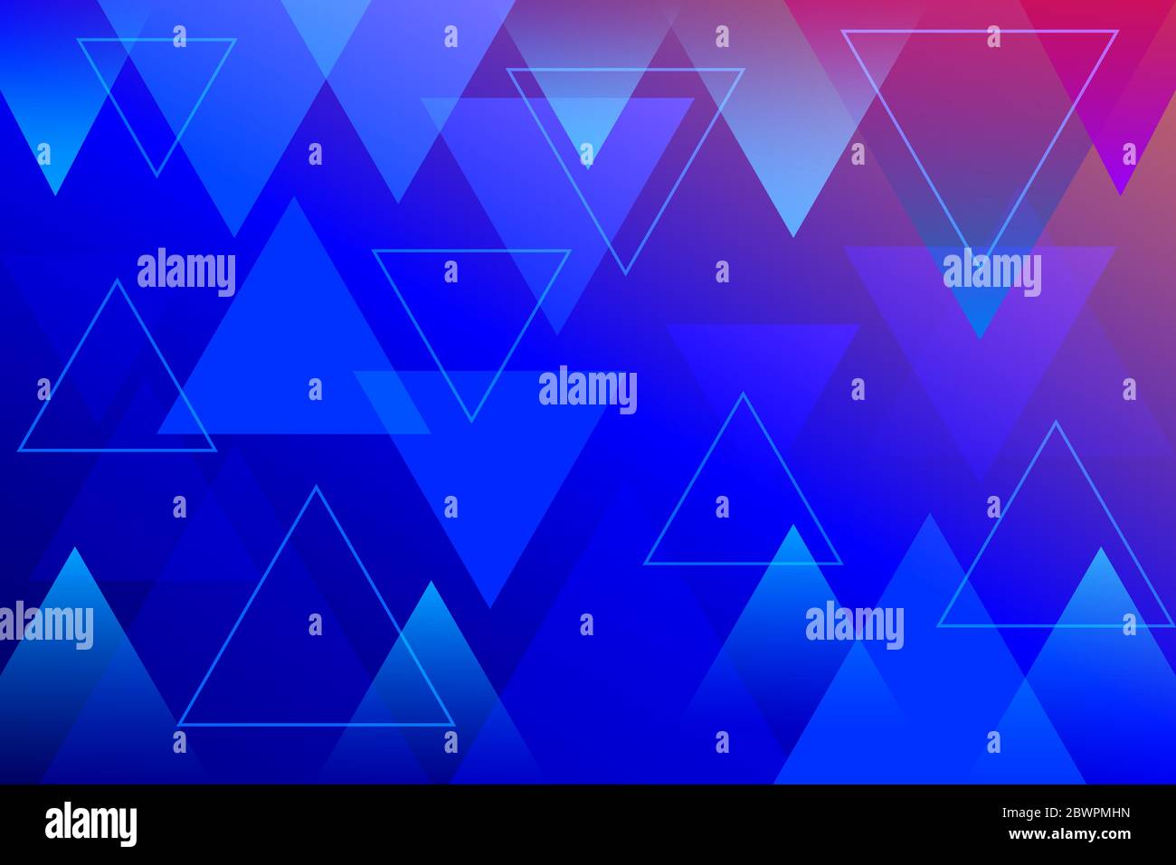 Abstract technology triangle background colorful free vector Stock ...