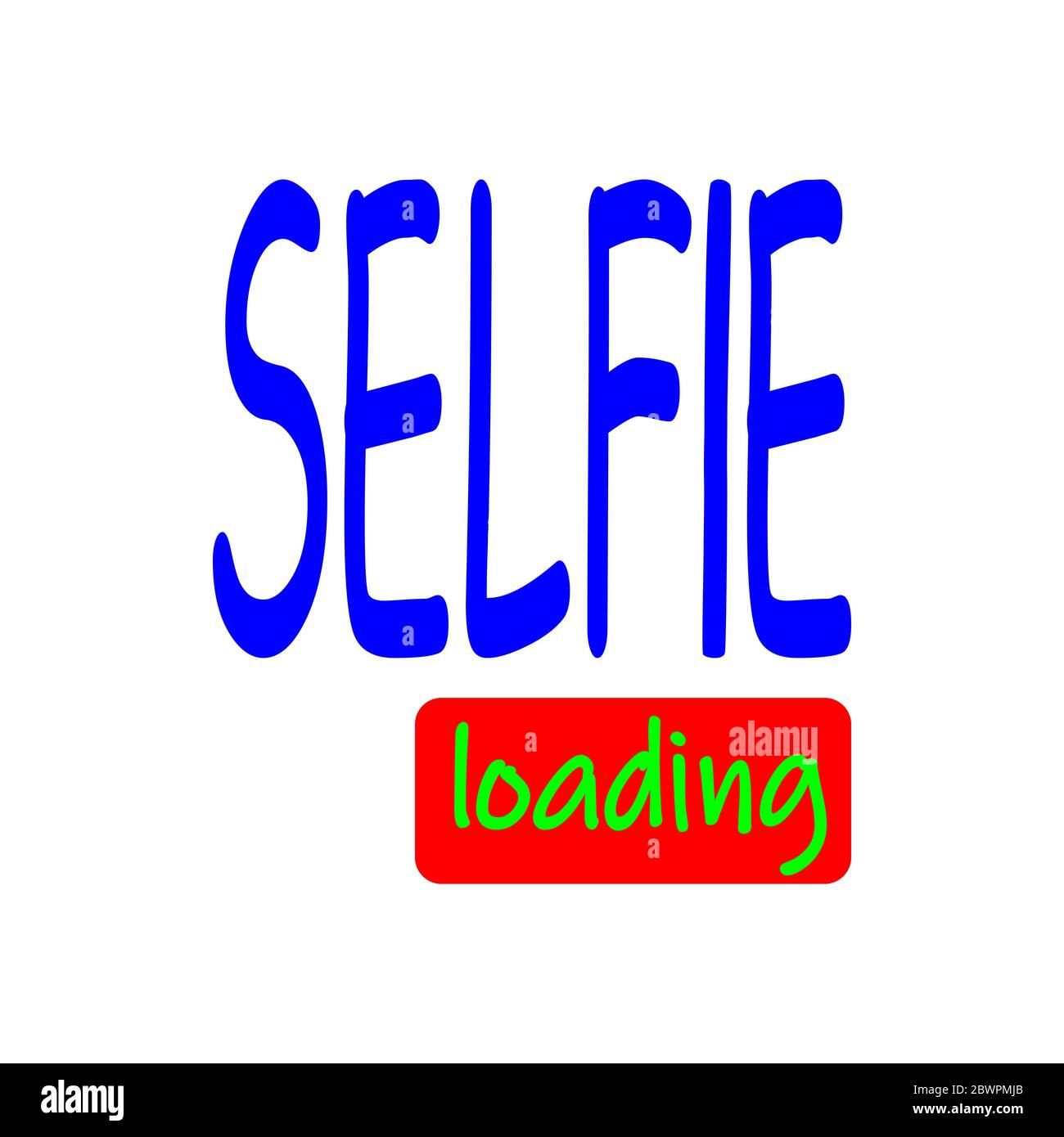 Selfie, lettering quote vector design for t shirt, apparel, fashion ...