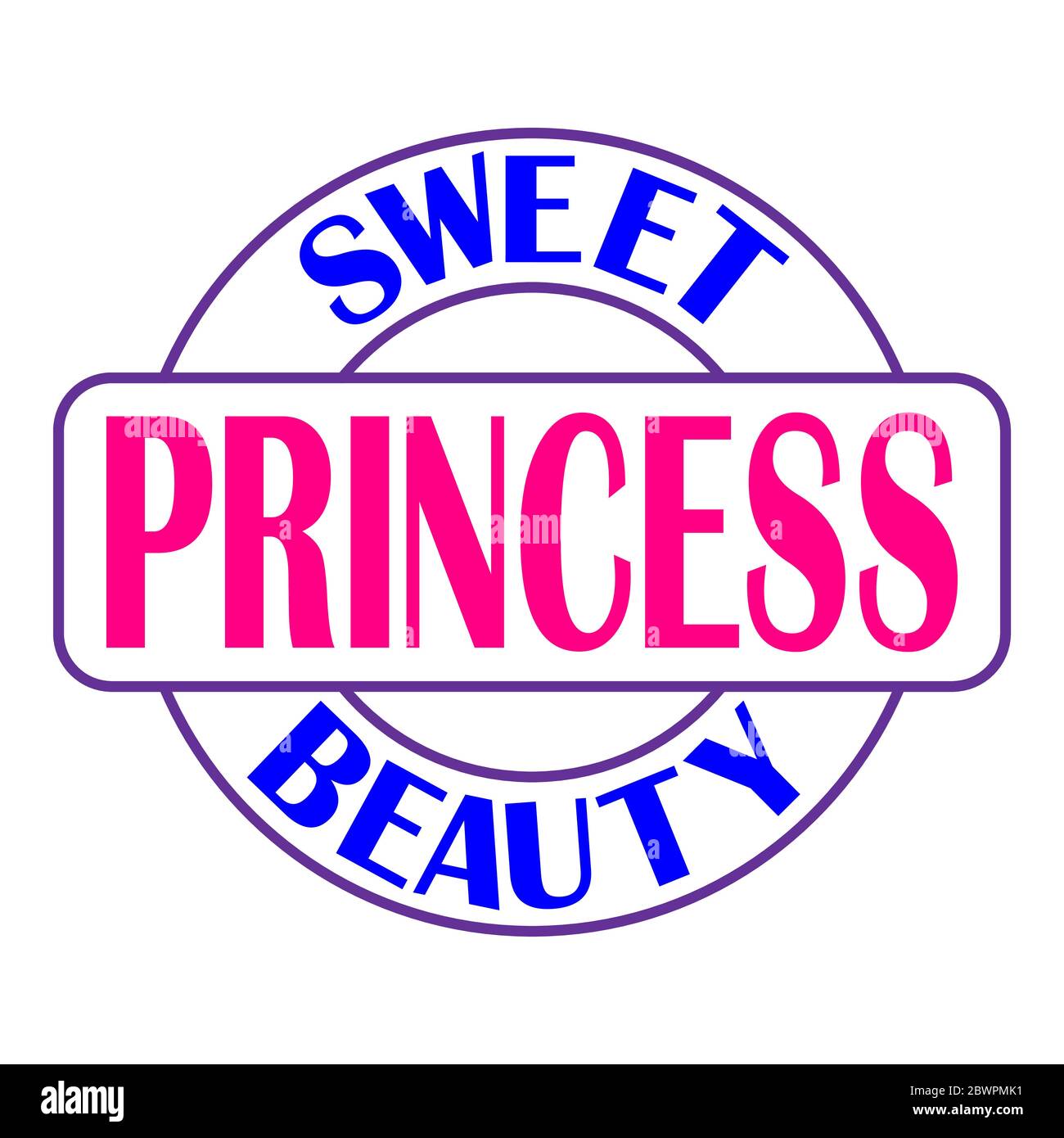Princess, lettering quote vector design for t shirt, apparel, fashion ...