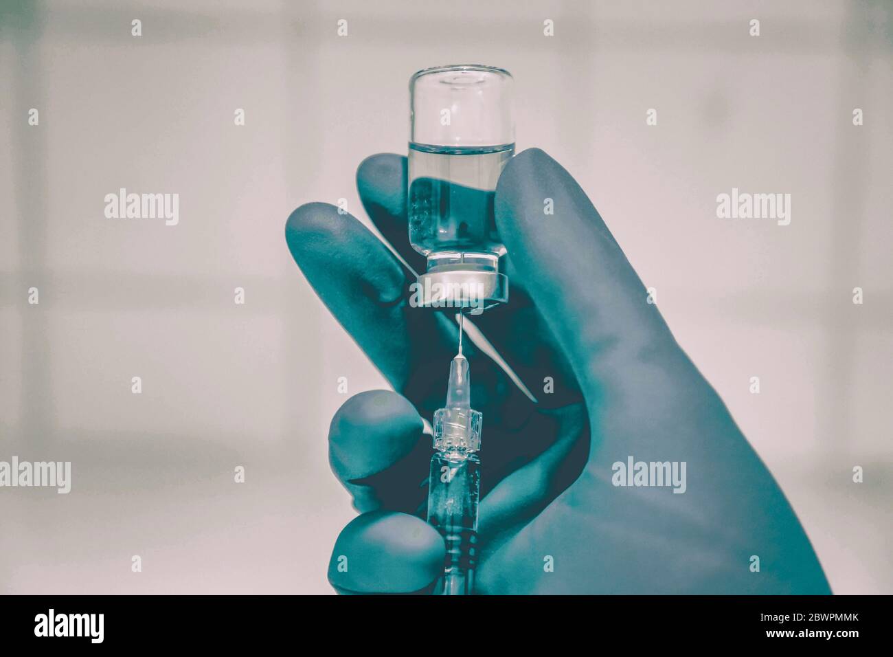 New vaccine covid-19 vial dose flu shot drug needle syringe,concept ...