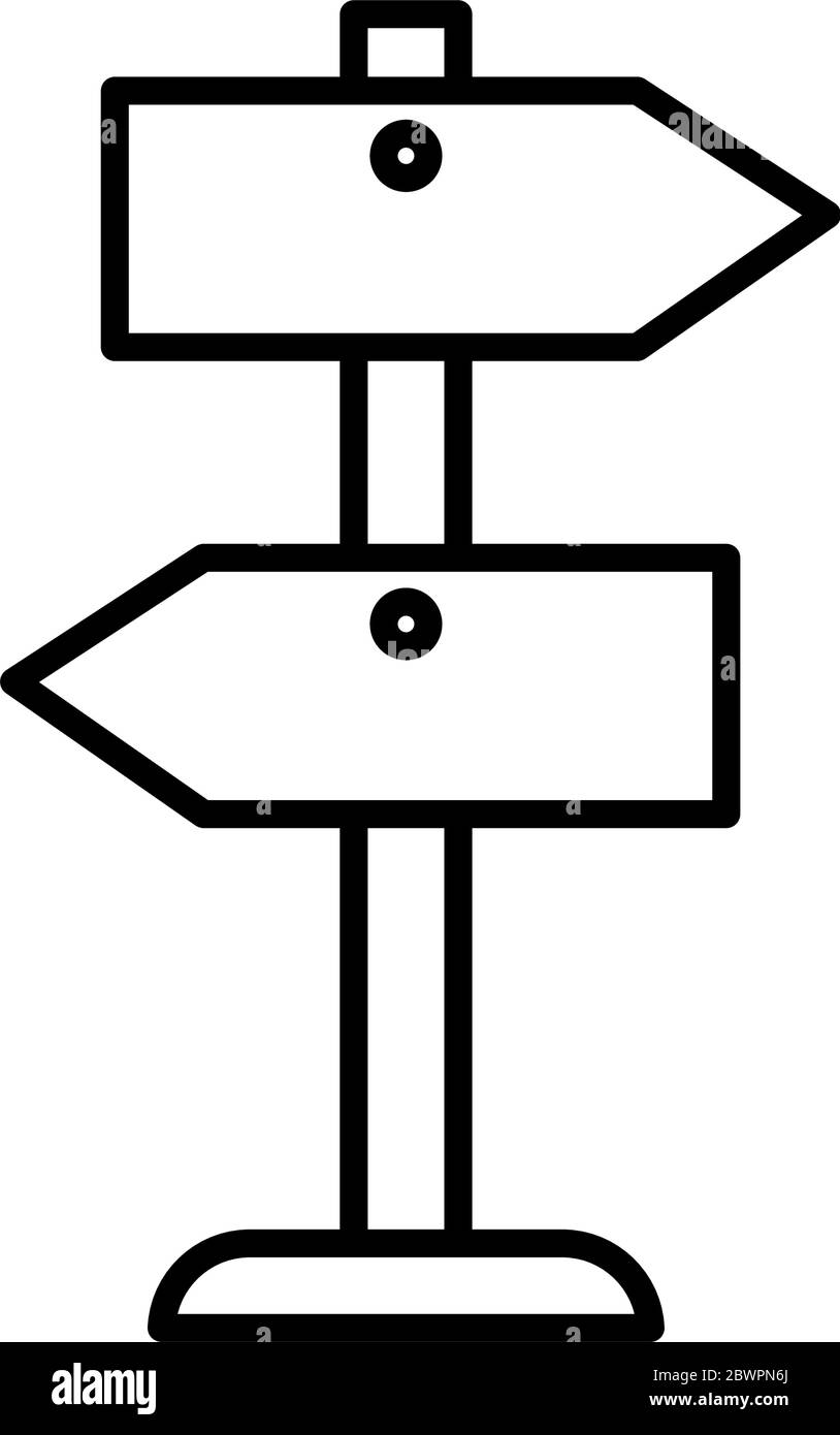 Arrow guide signal line hi-res stock photography and images - Alamy