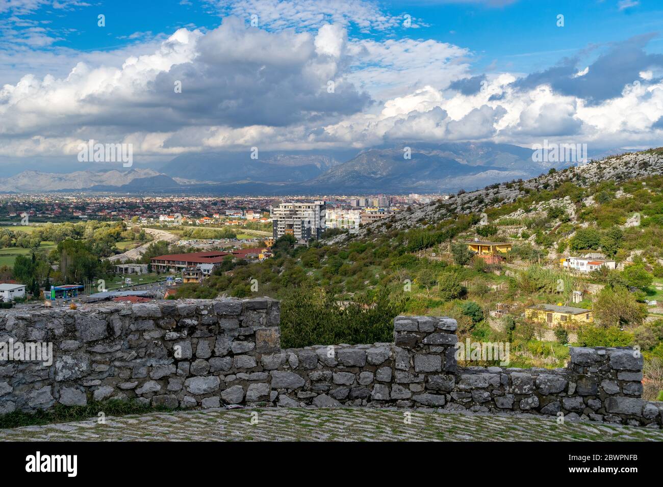 The Ancient Rozafa Castle in Shkoder Albania Stock Photo - Alamy