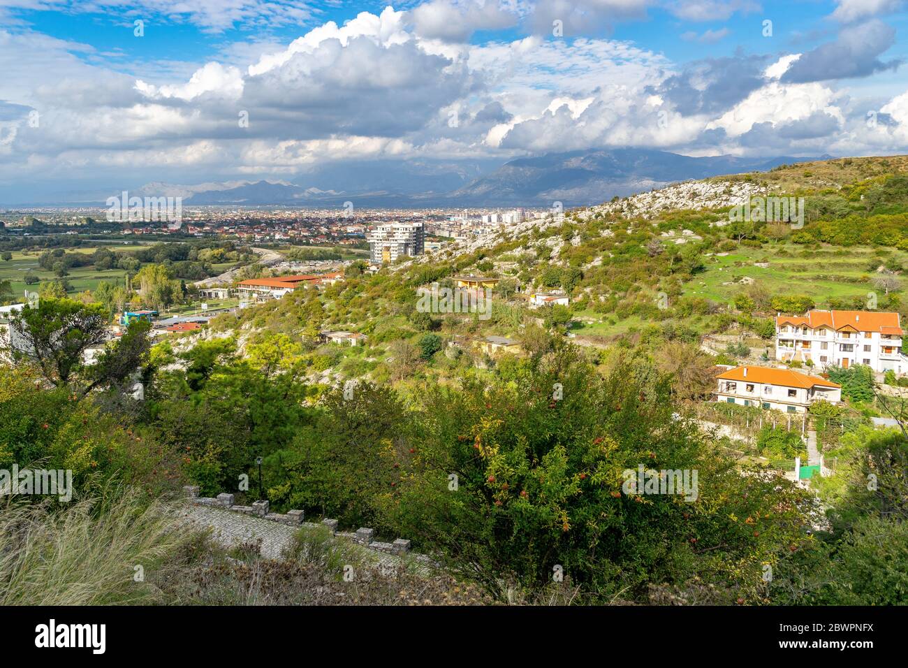 The Ancient Rozafa Castle in Shkoder Albania Stock Photo - Alamy