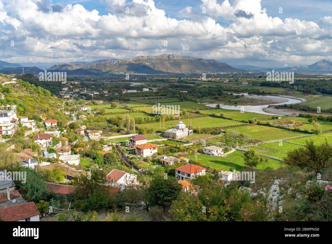 The Ancient Rozafa Castle in Shkoder Albania Stock Photo - Alamy