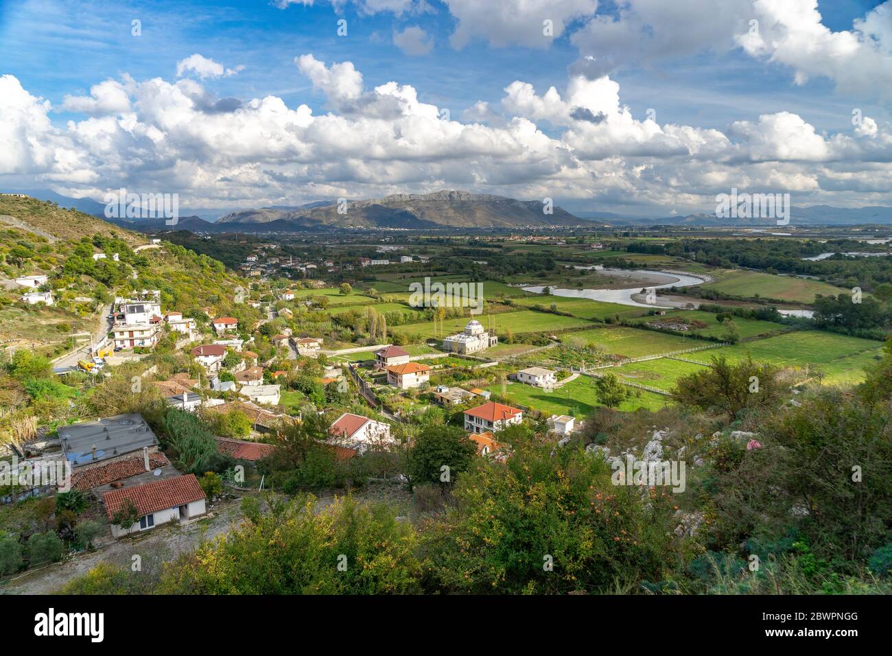The Ancient Rozafa Castle in Shkoder Albania Stock Photo - Alamy