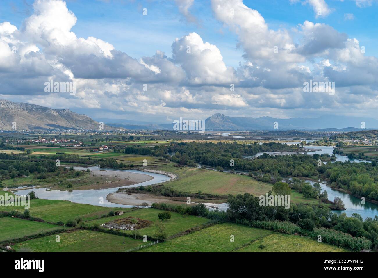 The Ancient Rozafa Castle in Shkoder Albania Stock Photo - Alamy