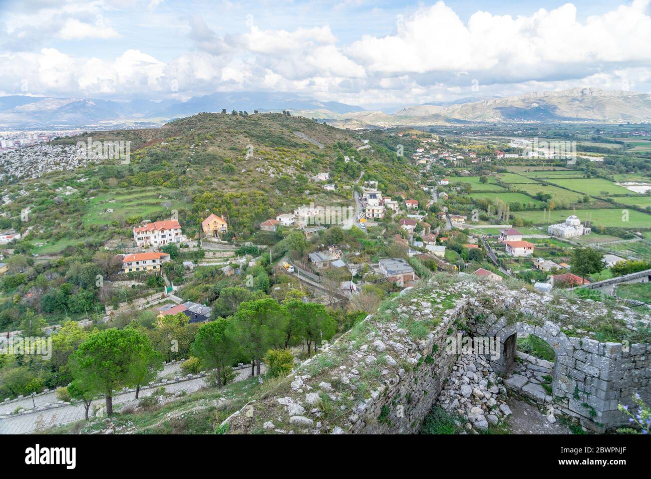 The Ancient Rozafa Castle in Shkoder Albania Stock Photo - Alamy