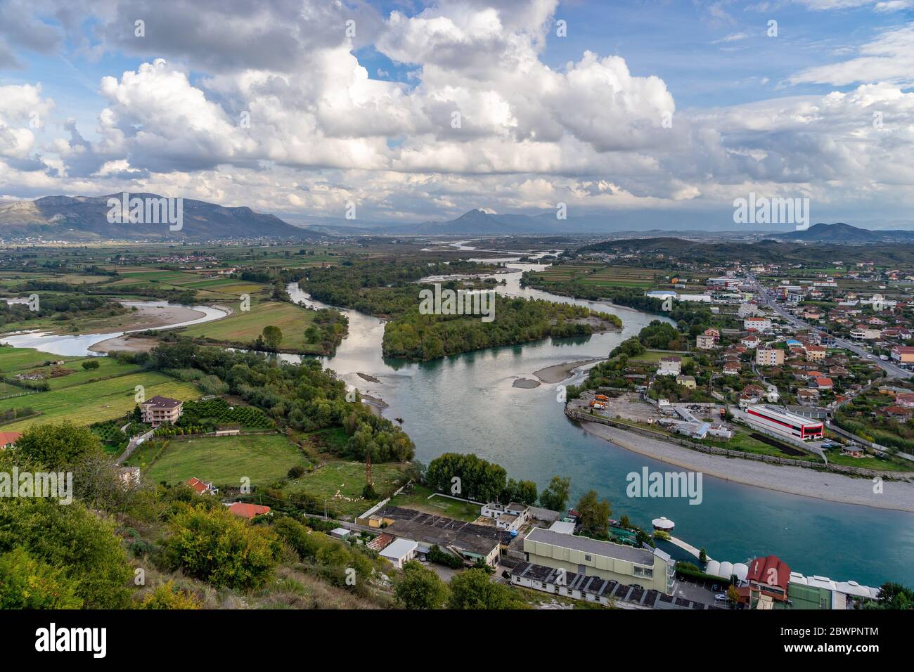 The Ancient Rozafa Castle in Shkoder Albania Stock Photo - Alamy