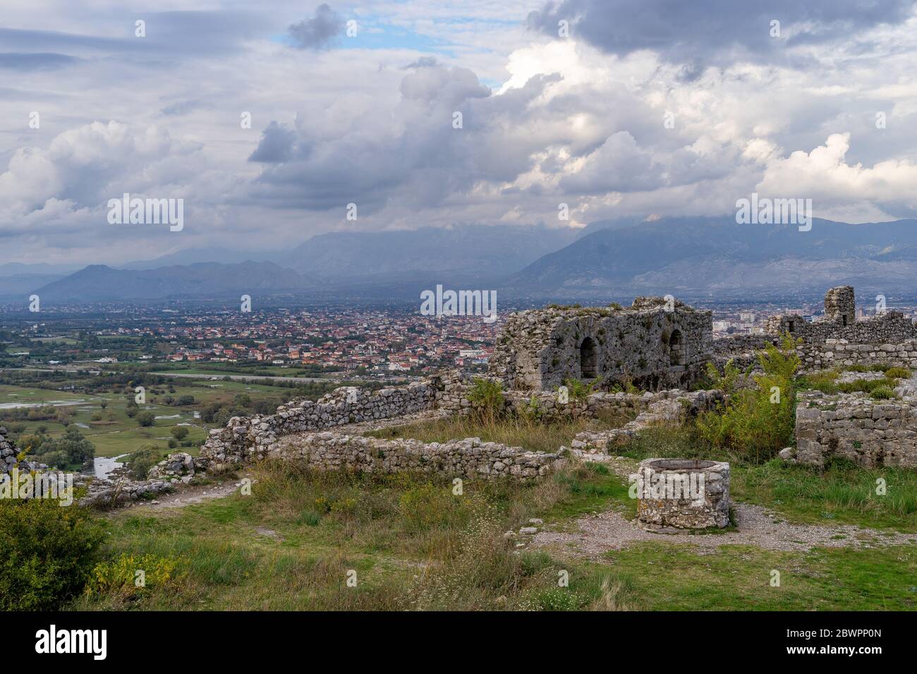 The Ancient Rozafa Castle in Shkoder Albania Stock Photo - Alamy