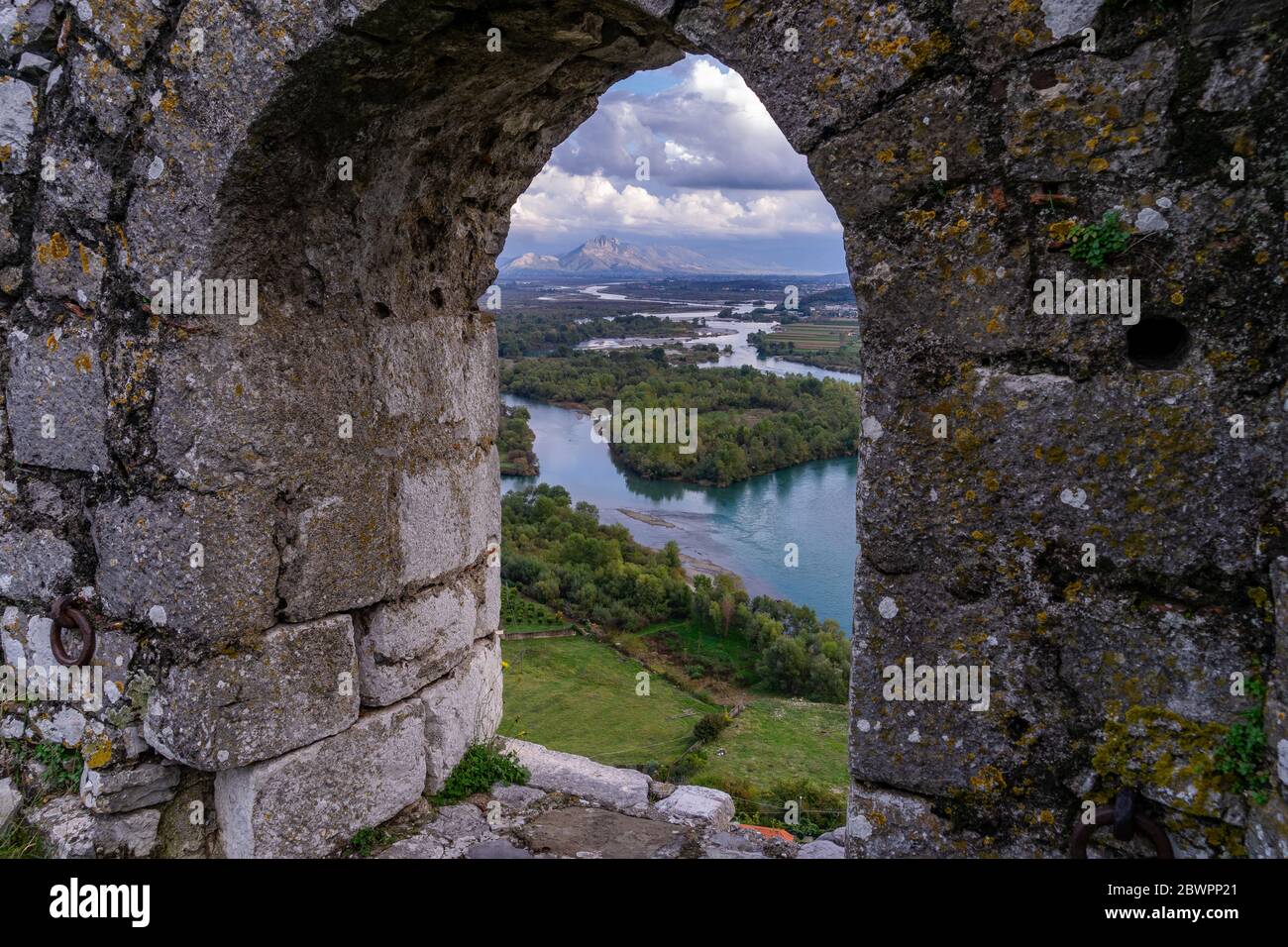 The Ancient Rozafa Castle in Shkoder Albania Stock Photo - Alamy