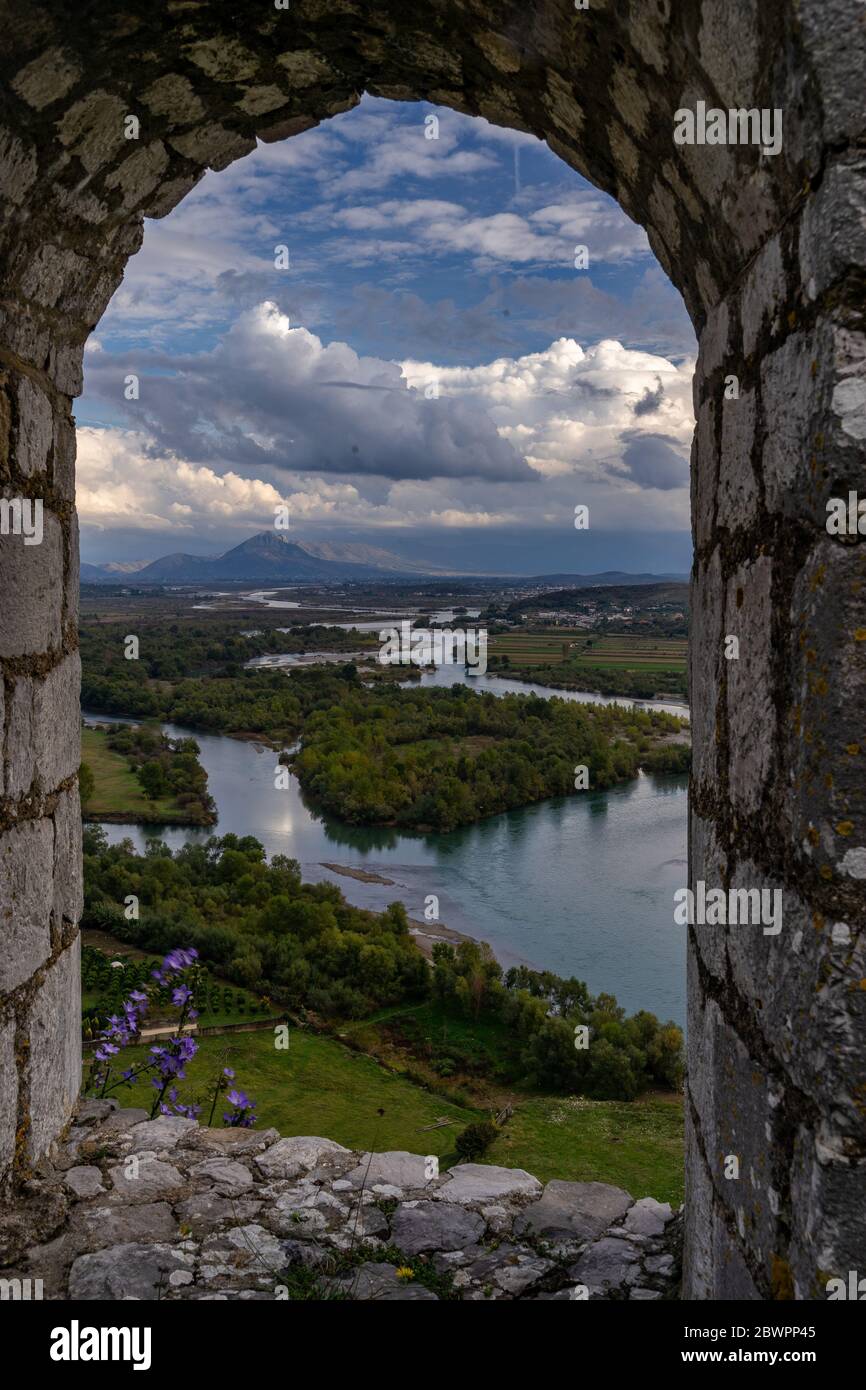 The Ancient Rozafa Castle in Shkoder Albania Stock Photo - Alamy