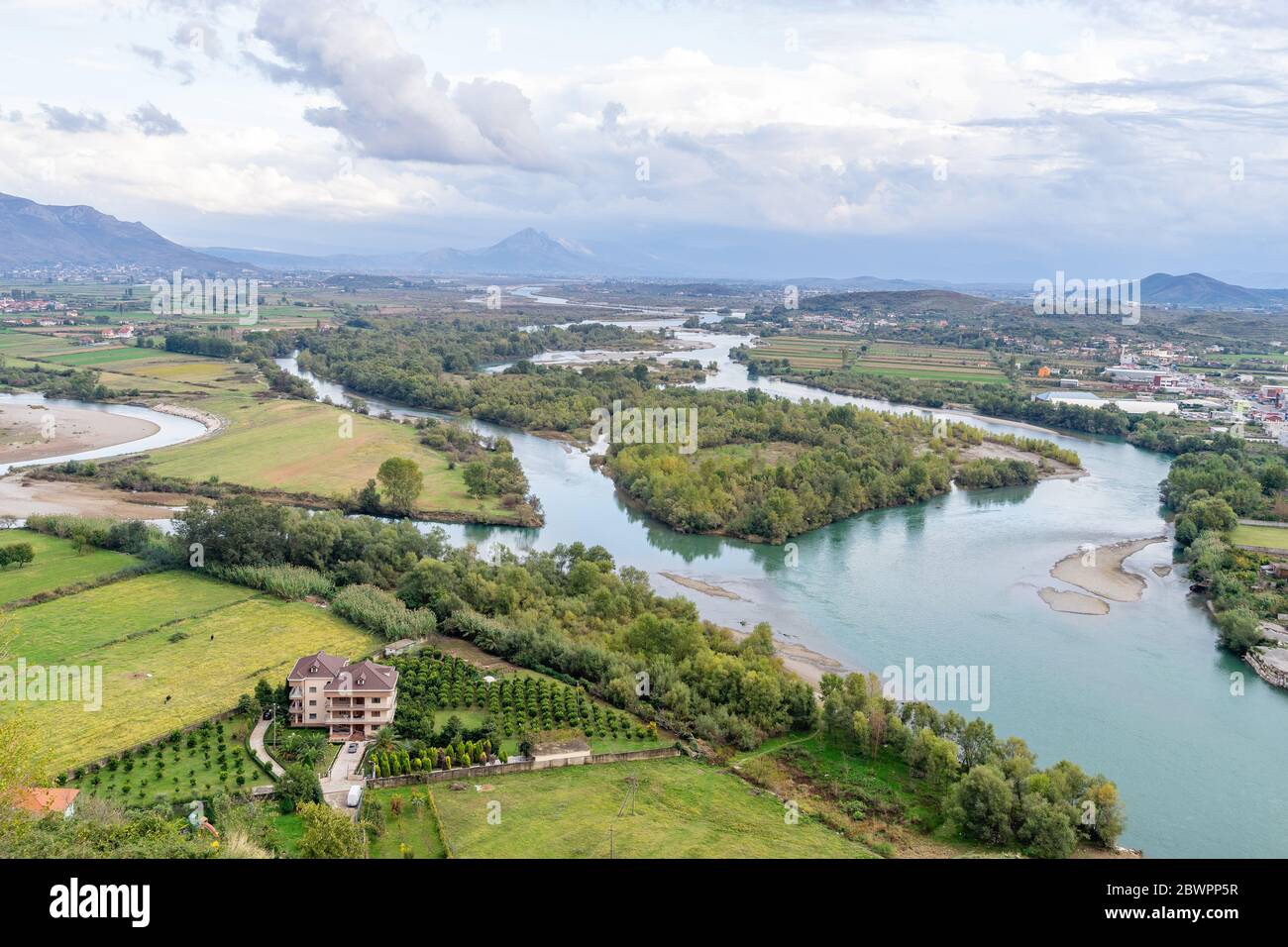 The Ancient Rozafa Castle in Shkoder Albania Stock Photo - Alamy