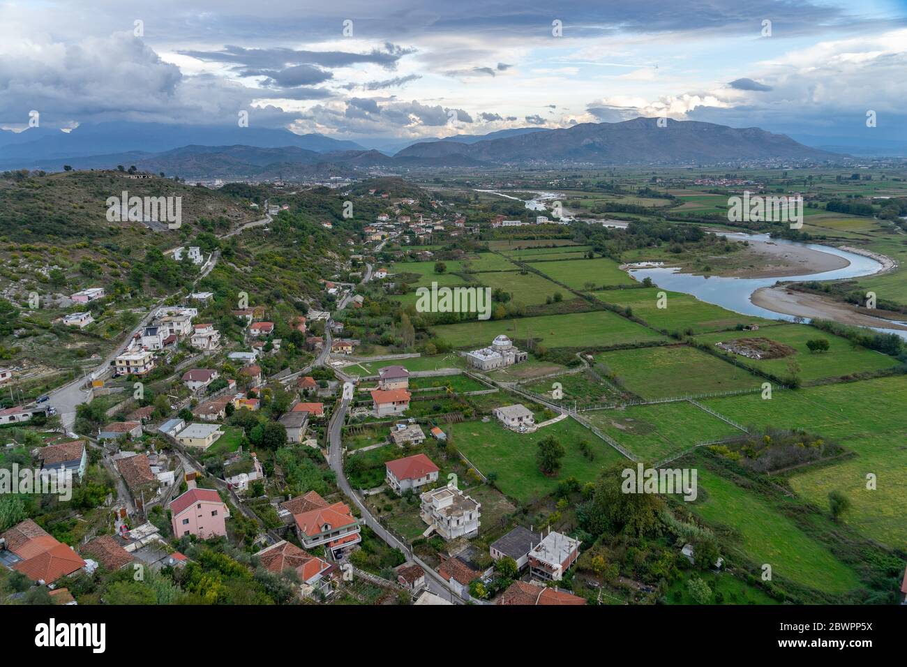 The Ancient Rozafa Castle in Shkoder Albania Stock Photo - Alamy