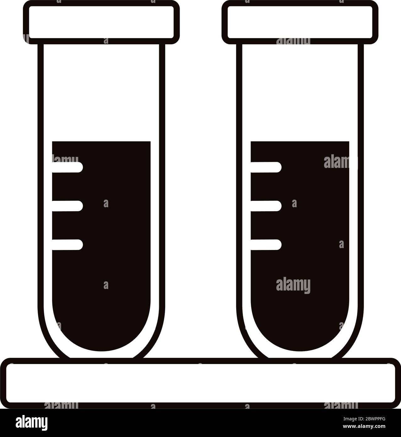 Tubes line style icon Stock Vector Images - Alamy