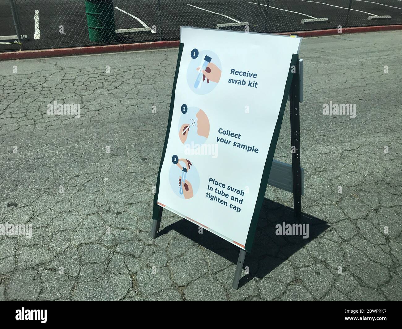 Nasal swab sample collection hi-res stock photography and images - Alamy